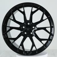 China 21x10 And 21x12 Gloss Back 1- PC Forged cancave aluminum alloy Rim Ferrari Wheels for sale