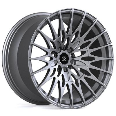 China Custom Gun Metal 20-21 Inch Forged Alloy Wheels 5x114.3 PCD for Ford Mustang and Ferrari 488 for sale