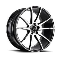 China 2 Piece Forged Super Sport Car Rims 20 Inch Staggered Set with Custom PCD 100-150 and ET 7-88 in Matte Black for sale
