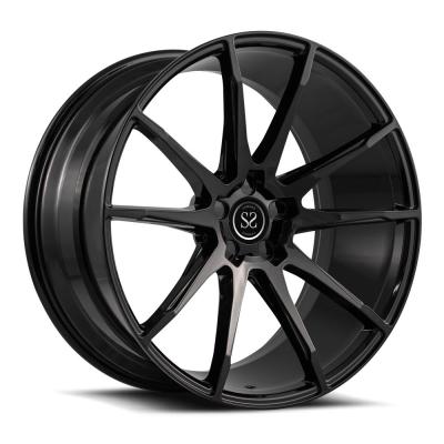China 22 Inch Polish 2 Piece Forged Alloy Rims for Camaro - 9.0-12 Width Range with 12-90 ET Offset for sale