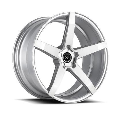 China 22inch Car Rims Gloss Black Machined Customized 5x120 Forged Rims For BMW X5 X6 for sale