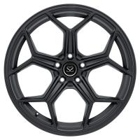 China Hyper Silver Car Rims For BMW X5 / Color customized 21 inch Forged Alloy Rims for sale