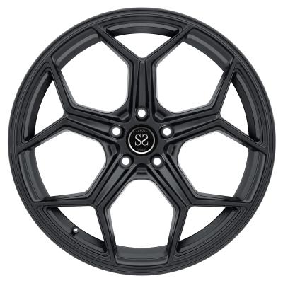 China Hyper Silver Car Rims For BMW X5 / Color customized 21 inch Forged Alloy Rims for sale