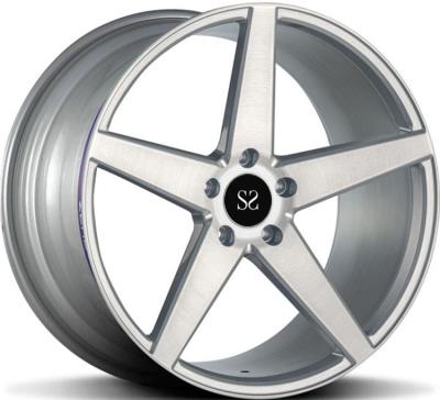 China Custom Forged Wheel 20-21 Inch Gloss Black Alloy Rims for Mercedes E350 5x112 Bolt Pattern for sale