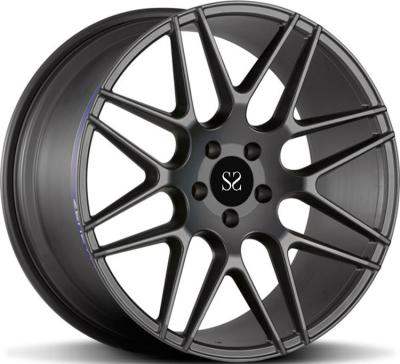 China 22 Inch Forged Alloy Wheels Gloss Black 5x120 PCD for BMW 328i - Custom Sizes 16-22