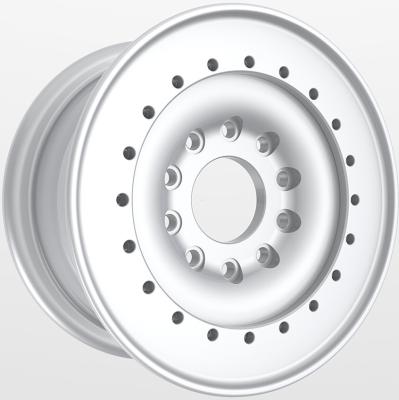 China Heavy Duty Forged Aluminum Military Wheels 20x10 20 Inch for 4x4 6x6 8x8 Tactical Vehicles for sale