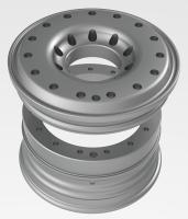 China Alloy 20x11 10x335 Military Forged Wheels for 4x4 6x6 8x8 LAV and APC Vehicles for sale
