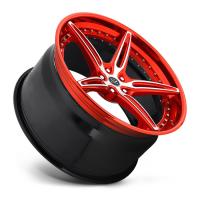 China Custom 3-PC Forged Rims 19x9.0 and 19x12 For  Mustang 350 chasee 20 for sale