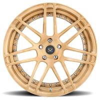 China Classical Staggered  22inch 2-Piece Forged Wheels For Auid RS6 5x112 for sale
