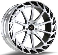 China 17 Inch A6061-T6 Aluminum Alloy Forged Wheels in Hyper Black - 7.0-9.5 Width Range with 25-66 Offset for sale