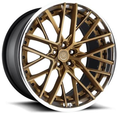 China A6061 T6 Aluminum Alloy 3-Piece Forged Rims 18-24 Inch for Audi RS6 with Custom PCD and Multiple Finishes for sale