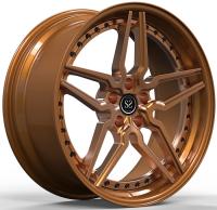 China 21 Inches Audi Rs6 Two Piece TUV Polished Forged Wheels 5x112 for sale