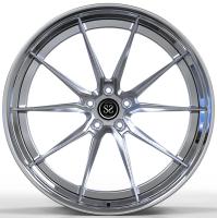 China 20X10.5 22x12 Polish Two Piece Forged Wheels Aluminum Alloy For Audi RS5 for sale