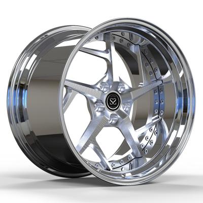 China Custom Forged Alloy Wheels 22 Inch 5x130 for Porsche with Staggered 19-20 Inch Options for sale