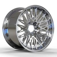 China 21-Inch 2-Piece Forged Alloy Wheels for Audi RS6 - 5x112 Bolt Pattern, 54.1mm Center Bore for sale