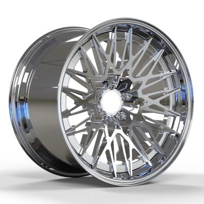 China 21-Inch 2-Piece Forged Alloy Wheels for Audi RS6 - 5x112 Bolt Pattern, 54.1mm Center Bore for sale
