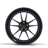 China Audi Satin Black Alloy Wheels Aluminum Passenger Car Wheel Rims for sale