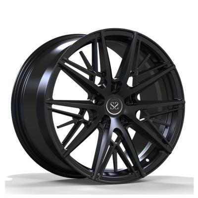 China Monoblock Satin Black 20x11 Rims Forged Wheels 5x120 For Bmw M6 for sale