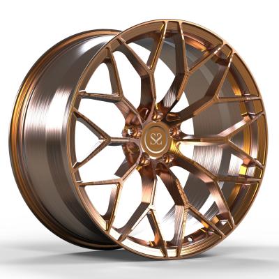 China Concave 21 Inches Ferrari 488 110MM CB One Piece Forged Wheels 5x11403 for sale