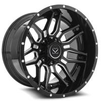 China PCD 139.7mm 6x139.7 21-Inch 2-Piece Forged Alloy Wheels for BMW M4 and 4x4 Trucks for sale