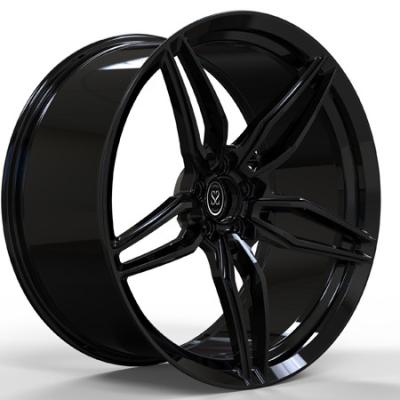China Gloss Black Gun Metal 1pc Custom Forged Wheel For Mercedes Benz Glc 22x9 22x10.5 Staggered Alloy Rims for sale