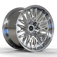 China Custom Nissan Gtr 2 Piece Forged 20 Polish Rim 6061 T6 Aluminum Alloy 5x114.3 for sale