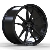 China 5x114.3 Forged Rims 22 For Ferrari F12 Staggered 20 21 inches Satin Black for sale