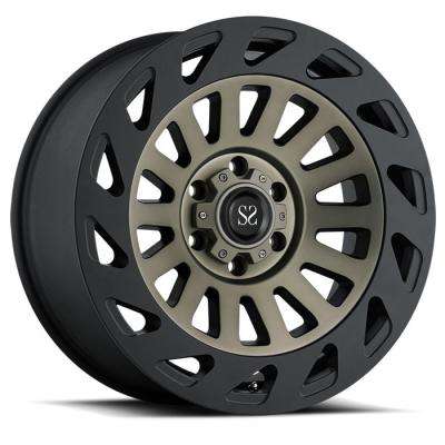 China Custom 20 22 24 Inch Concave Forged Off Road Wheels 5x127 for Jeep Wrangler with 10-16 Inch Width Options for sale