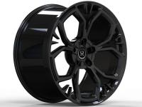 China Porsche Matte Black Customized Design A6061 1 Piece Wheel For Luxury Car for sale