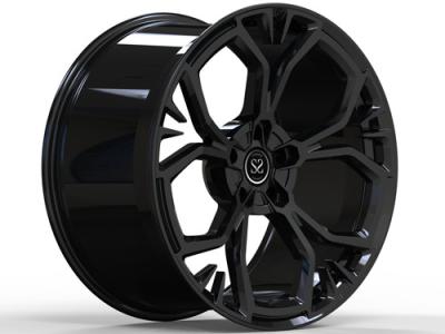 China Porsche Matte Black Customized Design A6061 1 Piece Wheel For Luxury Car for sale