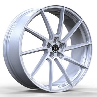 China 1 Piece Monoblock Silver Paint 22 Forged Wheels For Toyota Corolla for sale