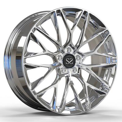 China Polished 21 Inches Ferrari 488 1 Piece Forged Wheels 110mm Cb for sale