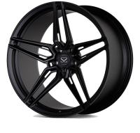China Porsche 911 Satin Black Forged Rims Monoblock 112mm PCD for sale