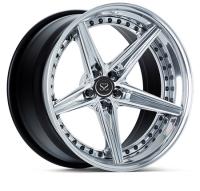 China Deep Lip Forged 3-Piece Alloy Wheels 16-22 Inch with Super Concave Design for Luxury Cars for sale
