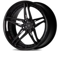China Gloss Black Forged Alloy Rims 3 Piece For Lamborghini Ferrari 5X114.3 5X120 for sale