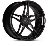 China Gloss Black Forged Alloy Rims 3 Piece For Lamborghini Ferrari 5X114.3 5X120 for sale