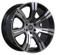 China Black machined face 1 piece monoblock forged wheels 24 inch 24x10 24x12 staggered ESCALADE car rims for sale
