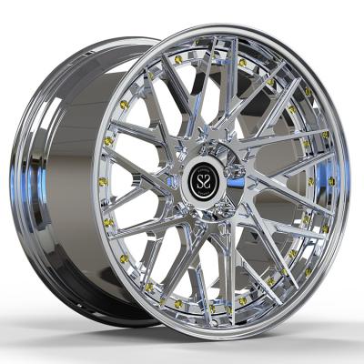 China Mercedes Benz S550 Custom 2-PC Alloy Wheels 20-21