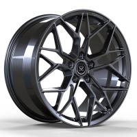 China Gun Metal Machined Customized Forged Rims For BMW 428 435i / Silver 18