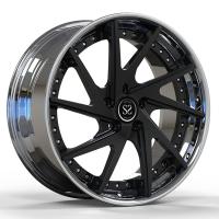 China Custom 2-PC Forged Alloy Rims 20 inches Staggered for Mercedes-Benz C63 5x112 PCD with Lifetime Structure Warranty for sale