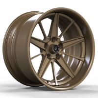 China Jeep Wrangler  Bronze 2-PC Forged Alloy Rims Custom 20 21 and 22 inches 5x127 for sale