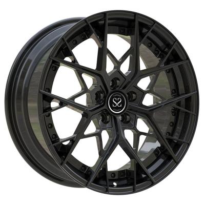 China 2020 Toyota Supra 19x9.5 and 19x11 Full Black Custom 2-PC Rims for sale