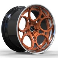 China 20 inch modified 5*130 one piece forged aluminum alloy wheel rim for sale
