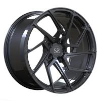 China For M3 1 Piece Forged Monoblock Black Car Wheels Alloy Custom Directional Concave Rims for sale