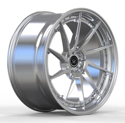 China Deep Concave 5x112 Forged Wheels 19 20 21 22 24 26 Inch 2 Piece C Class C217 for sale