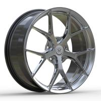 China Staggered Forged Alloy Car Wheels For 718 GT4 5x130 5x112 5x120 5x130 for sale