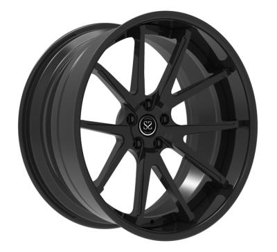 China 21x10 21x12 5x130 5x112 Wheels Staggered Satin Black Forged For CL63 for sale