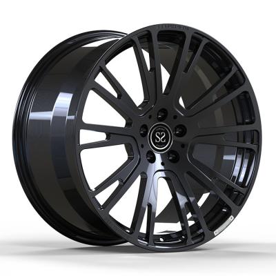 China Black Painting Machined Forged Rims For BMW 428 435i / Silver 18