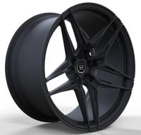 China Polished Black 22 Inches 1 Piece Forged Wheels For Golf GTI for sale