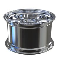 China Polish 5x112 2-PC Alloy Forged Rims 18 19 20 21 22 inches Fit for Benz C63 for sale